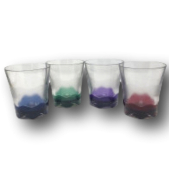 Tupperware | Dining | Tupperware Sheerly Elegant Illusions Jewel Tone Cup Set | Poshmark